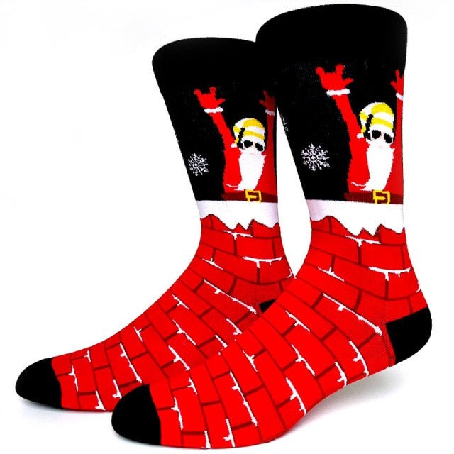 Cool Santa Crazy Christmas Socks – Crazy Sock Thursdays