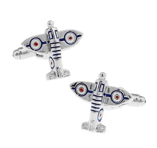 Fighter Plane Cufflinks – Crazy Sock Thursdays